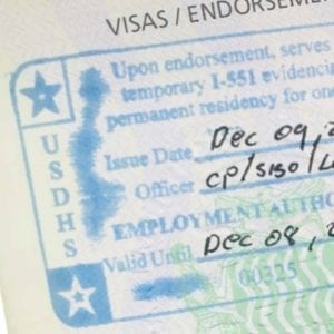 An I-551 stamp serves as temporary evidence of lawful permanent ...