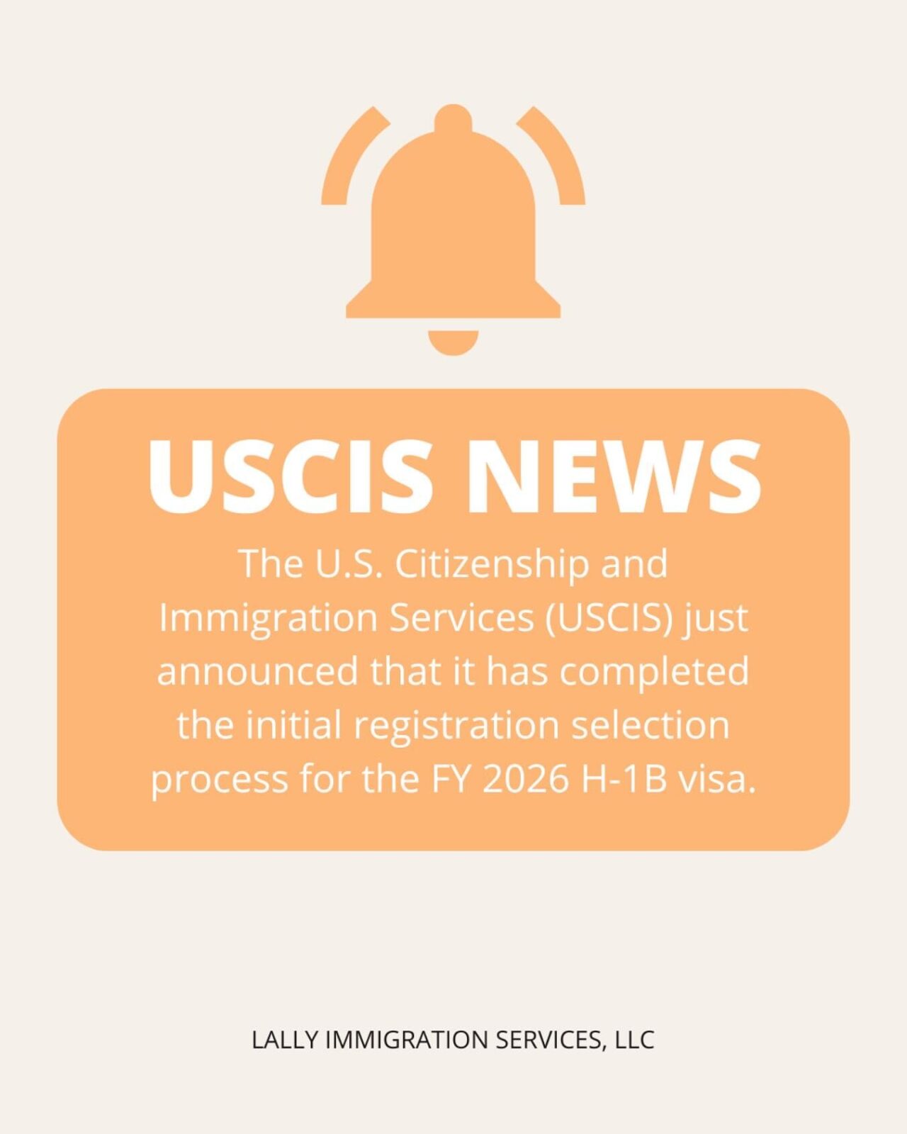 USCIS – FY 2026 H-1B Visas | Lally Immigration Services